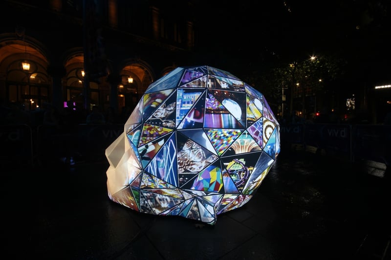 Sydney comes alive with projector light this month