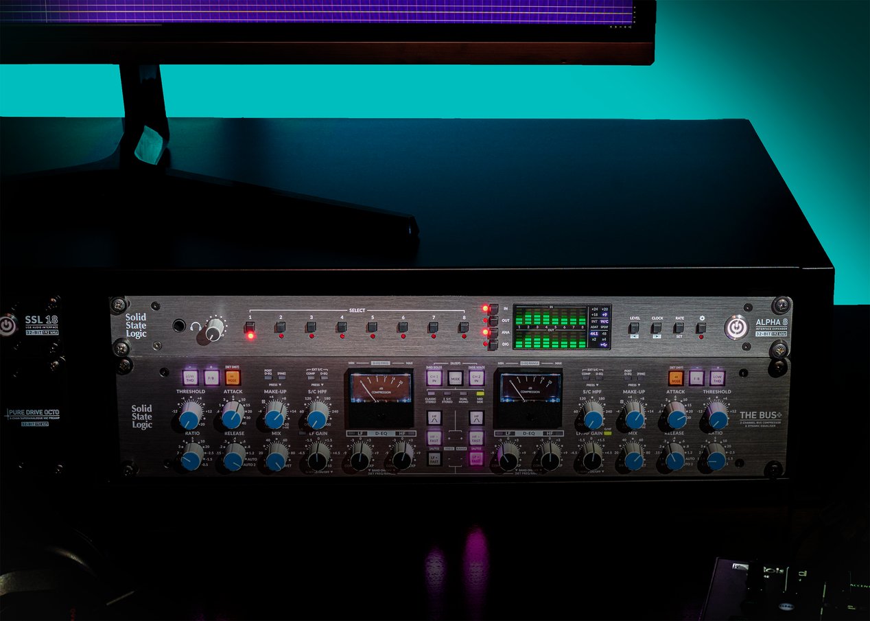 Unlock Studio Potential|Introducing Solid State Logic’s SSL 18 and ALPHA 8