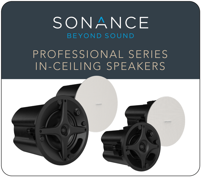 Two new Professional Speakers from Sonance
