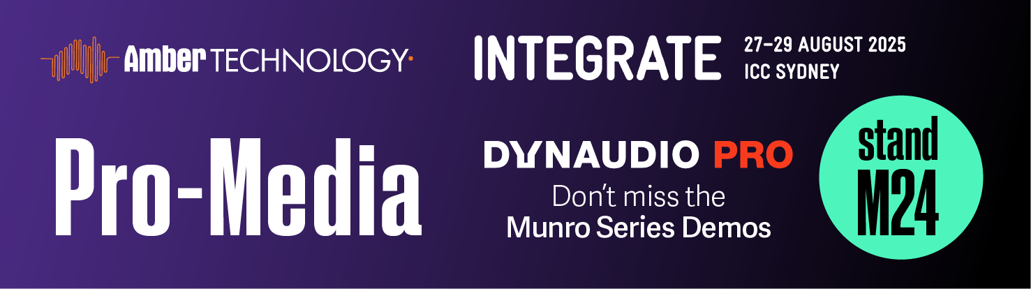 Discover Amber Technology’s latest PRO-Media offerings at Integrate 2025
