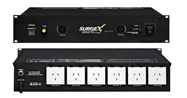 SurgeX - Surge Elimination at the Rack Level